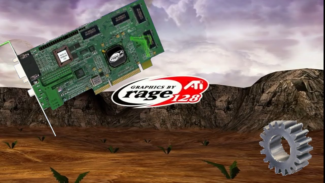 ATI Rage 128 Pro Tech Demo - YouTube