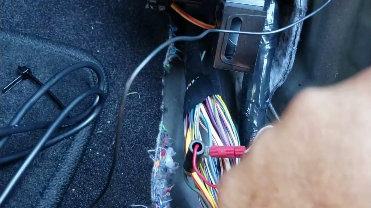 2021 FORD F150 WITH PUSH TO START GPS TRACKER INSTALL - YouTube