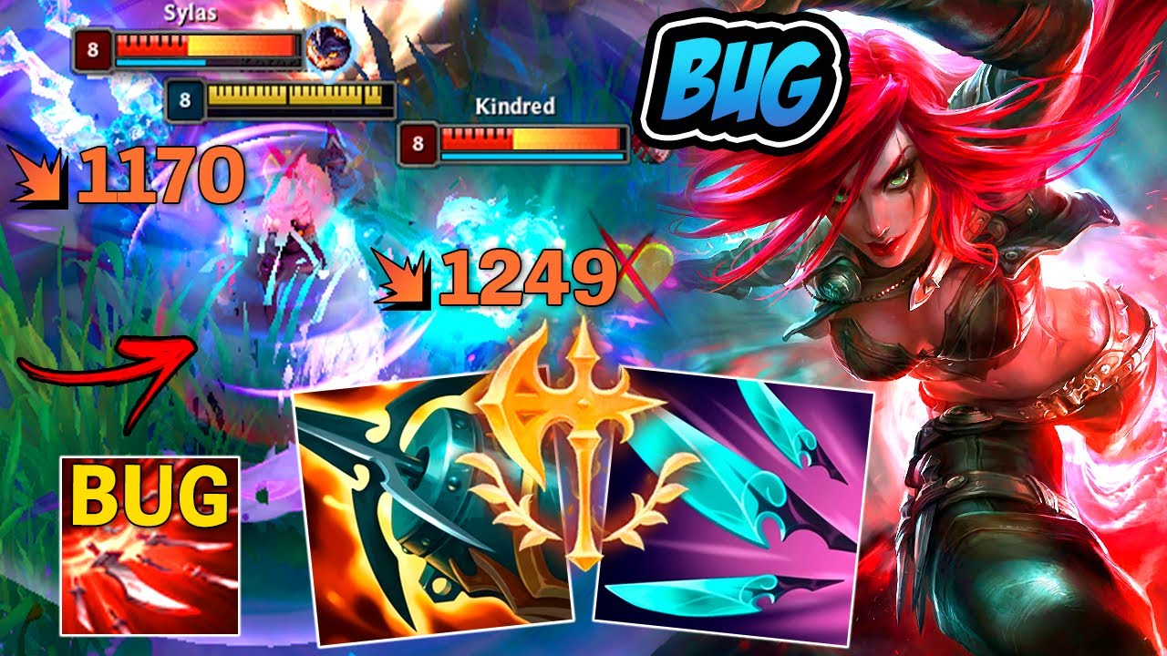 *BUG* KATARINA AD CRITICO CDR INFINITO COM ESSE ITEM - LEAGUE OF ...