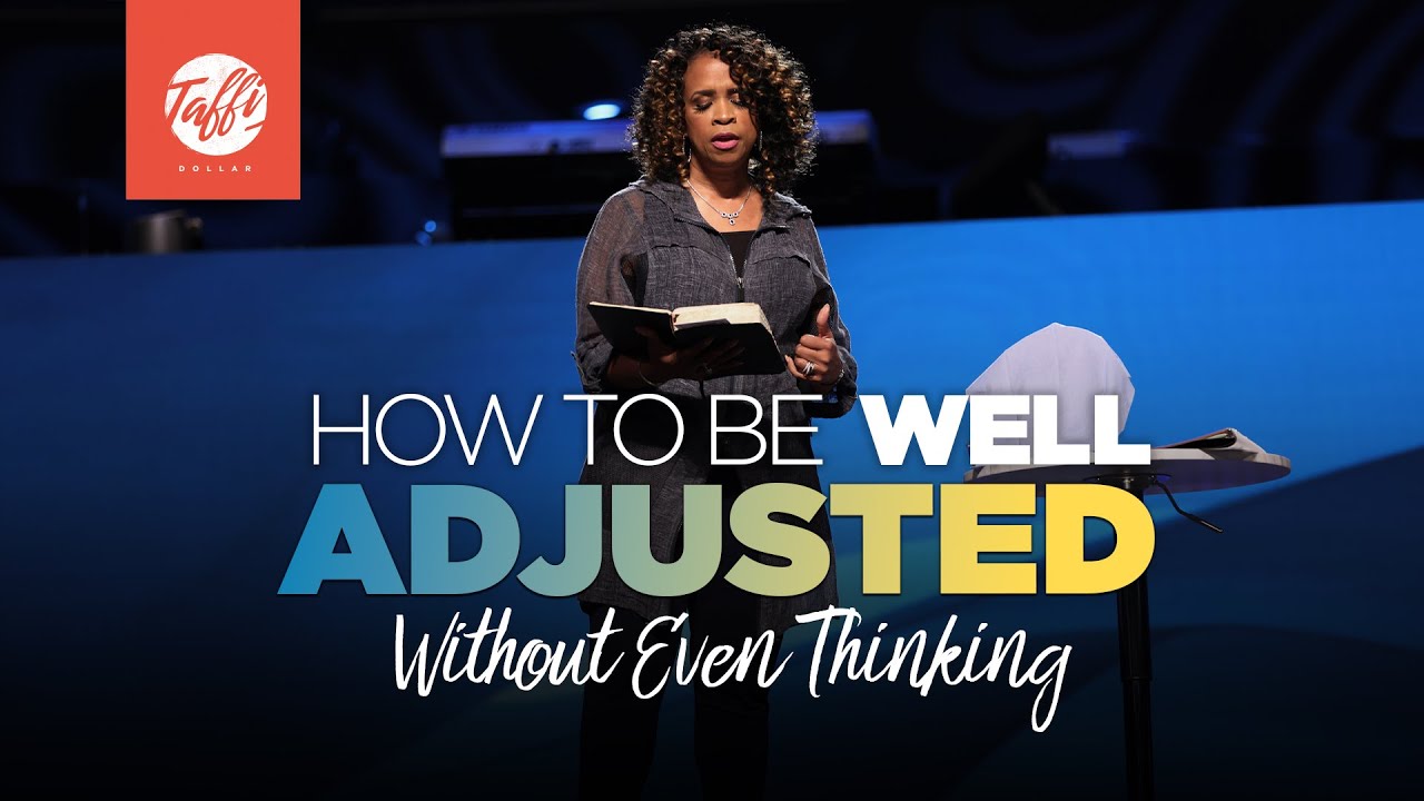 "How to Be Well Adjusted Without Even Thinking About It" - YouTube