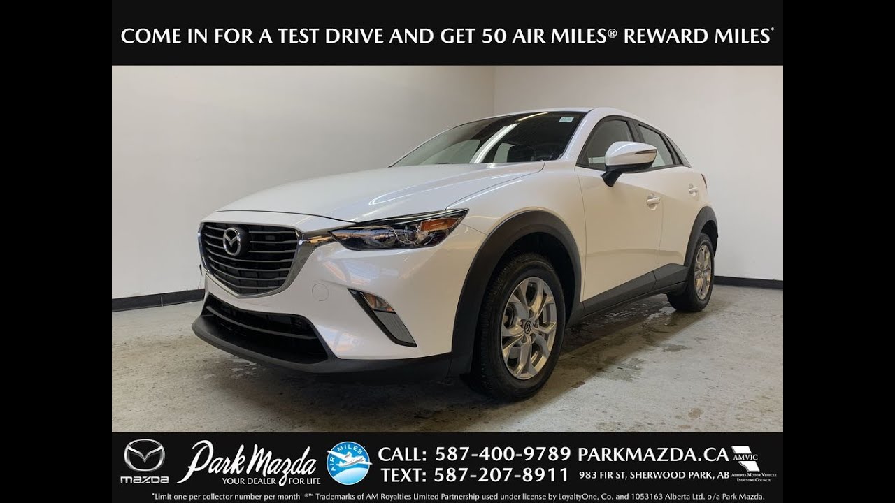 WHITE 2018 Mazda CX-3 Review - Park Mazda - YouTube
