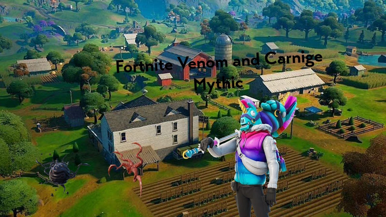 Getting Carnige and Venom mythic in fortnite - YouTube