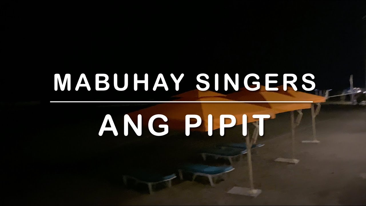 1703 Ang Pipit - Mabuhay Singers (Karaoke) - YouTube