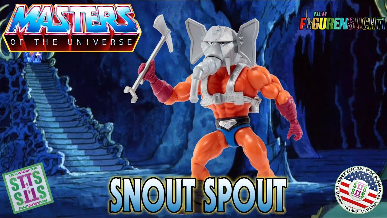 SNOUT SPOUT Masters of the Universe Origins by Smalltinytoystore - YouTube