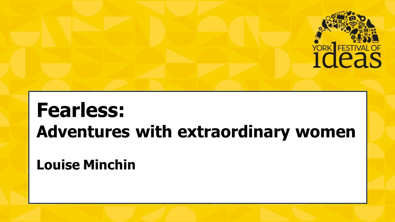 Fearless: Adventures with extraordinary women - Louise Minchin - YouTube