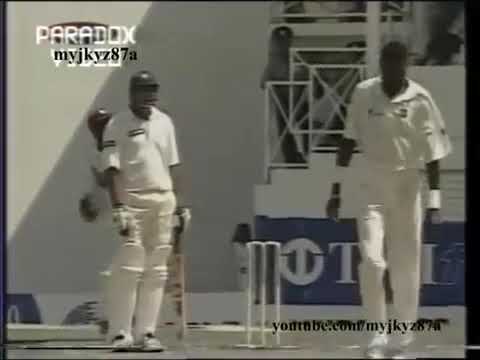 Cool Inzamam ul Haq v Rude Curtly Ambrose - Cricket Classics - YouTube