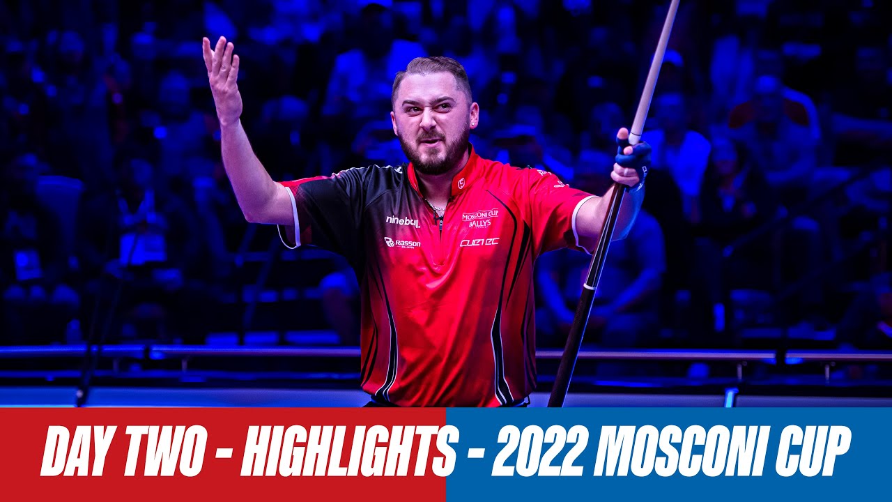 Day Two | Highlights | 2022 Mosconi Cup - YouTube