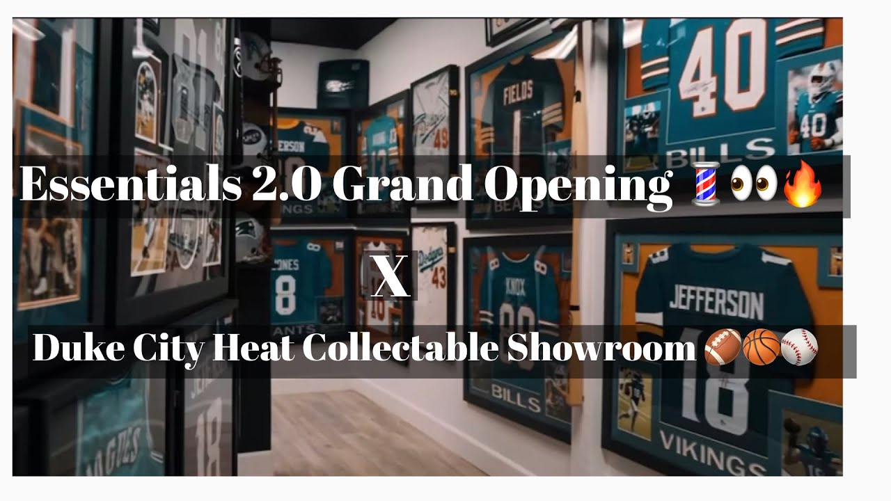 Essentials 2.0 Grand Opening 💈👀🔥X Duke City Heat Collectable Showroom 🏆 ...