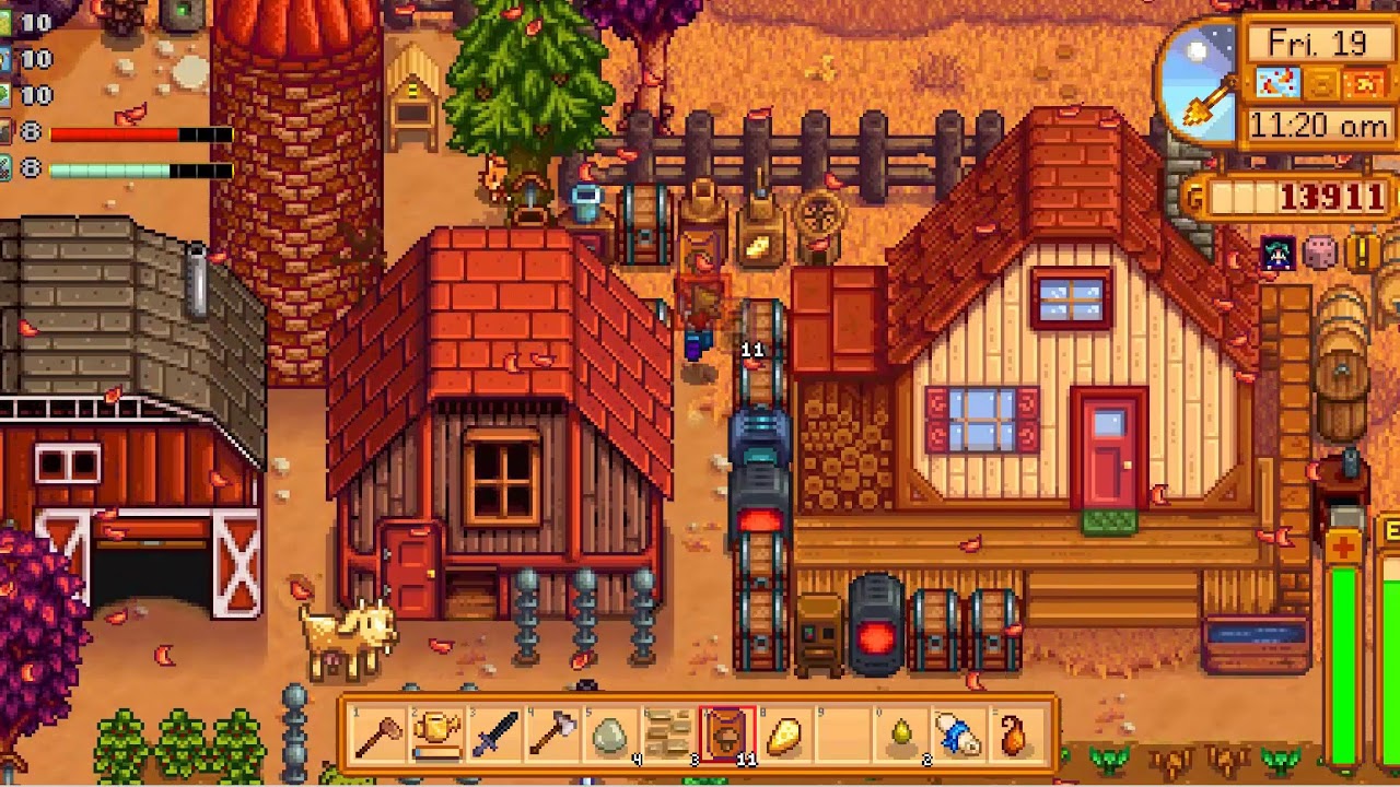 Stardew Valley Challenge (Nearly everything, year one): 10 - YouTube