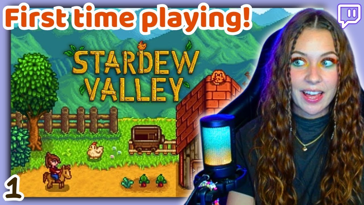Let's try this out! ♡ First time playing Stardew Valley (1) - YouTube