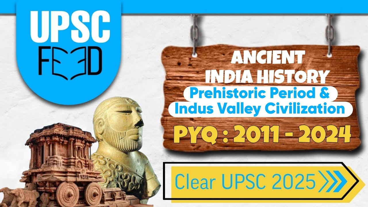 UPSC Prelims PYQs 2011-2024 | ANCIENT HISTORY | UPSC 2025 | Prehistoric ...