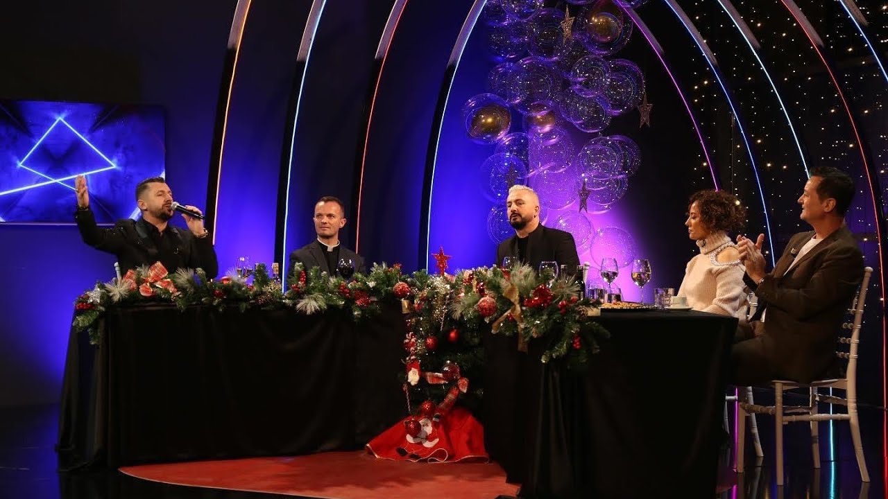 1Kafe me Labin - Emisioni (Pjesa 1) - Don Marian Topalli, Elizabeta ...