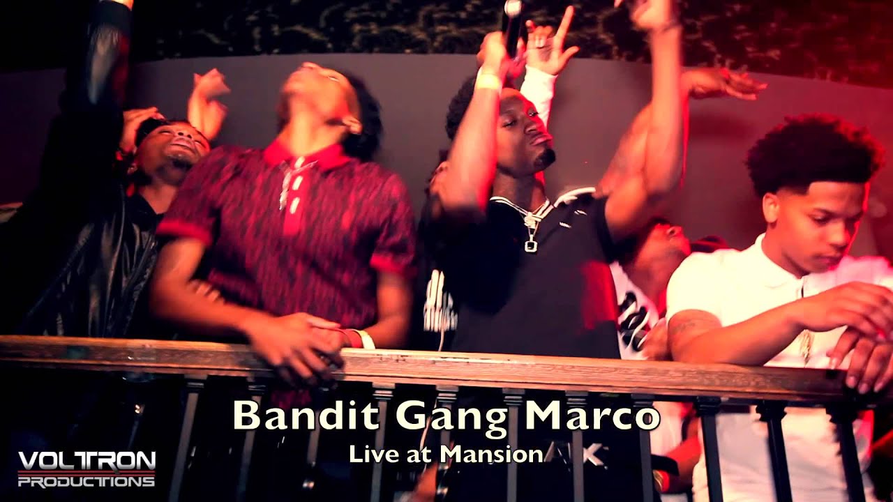 Bandit Gang Marco ft. Young Dro "Nasty" Live at Mansion - YouTube