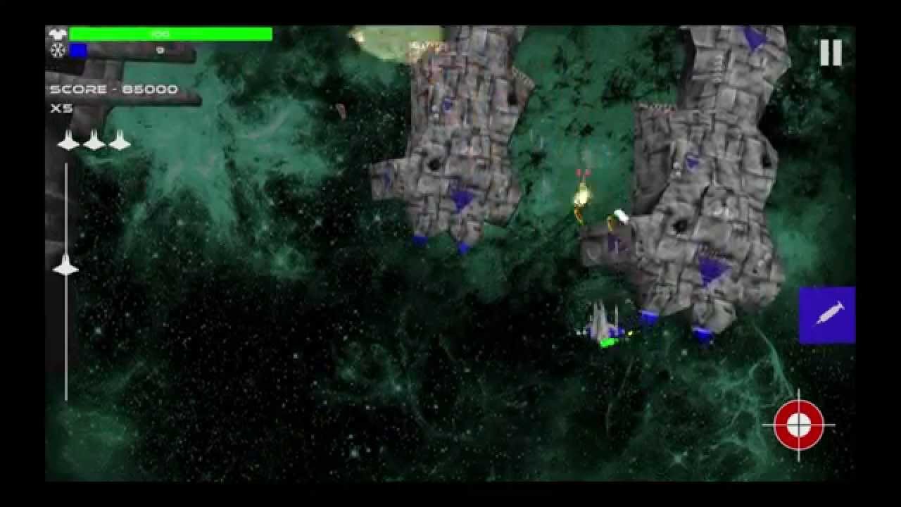 Jaeger Strike Space Shooter - Level 2 - Playthrough - YouTube