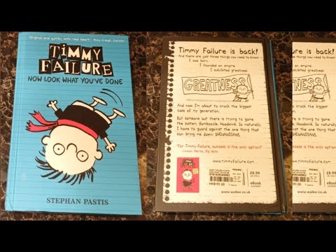 TIMMY FAILURE BOOK REVIEW📚READING BOOK NOW LOOK WHAT YOU'VE DONE ...