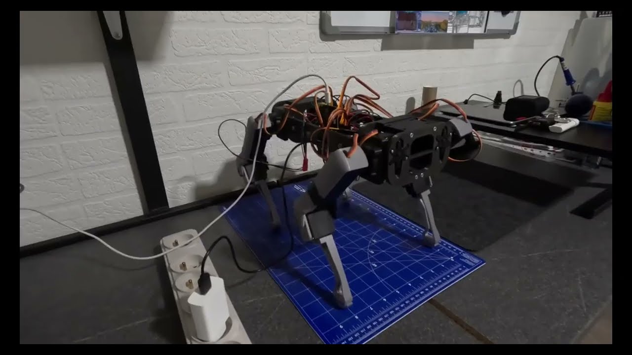 SpotMicro - Boston Dynamics Spot inspired robot - YouTube