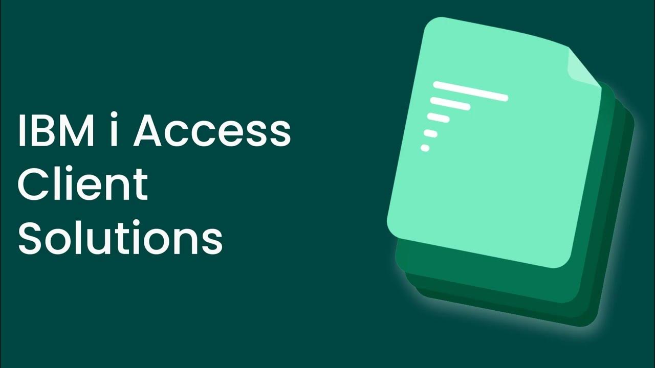 How to Securely Deploy Access Client Solutions ACS for IBM i Guide - YouTube