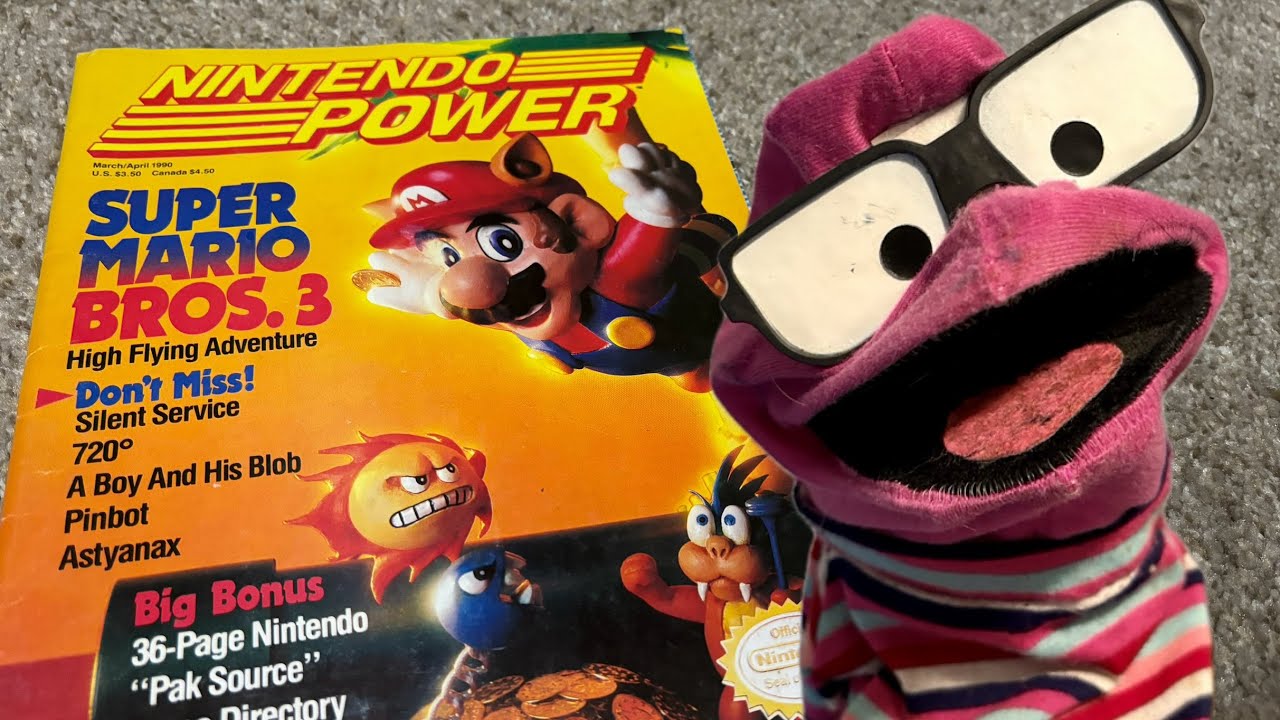 Nintendo Power: Super Mario 3! (March/April 1990) - YouTube