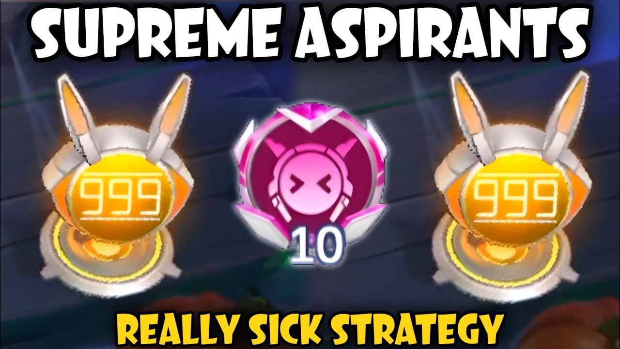 10 ASPIRANTS ACTIVATED DOUBLE 999 STACKS AUTO WIN !! MAGIC CHESS GO GO ...