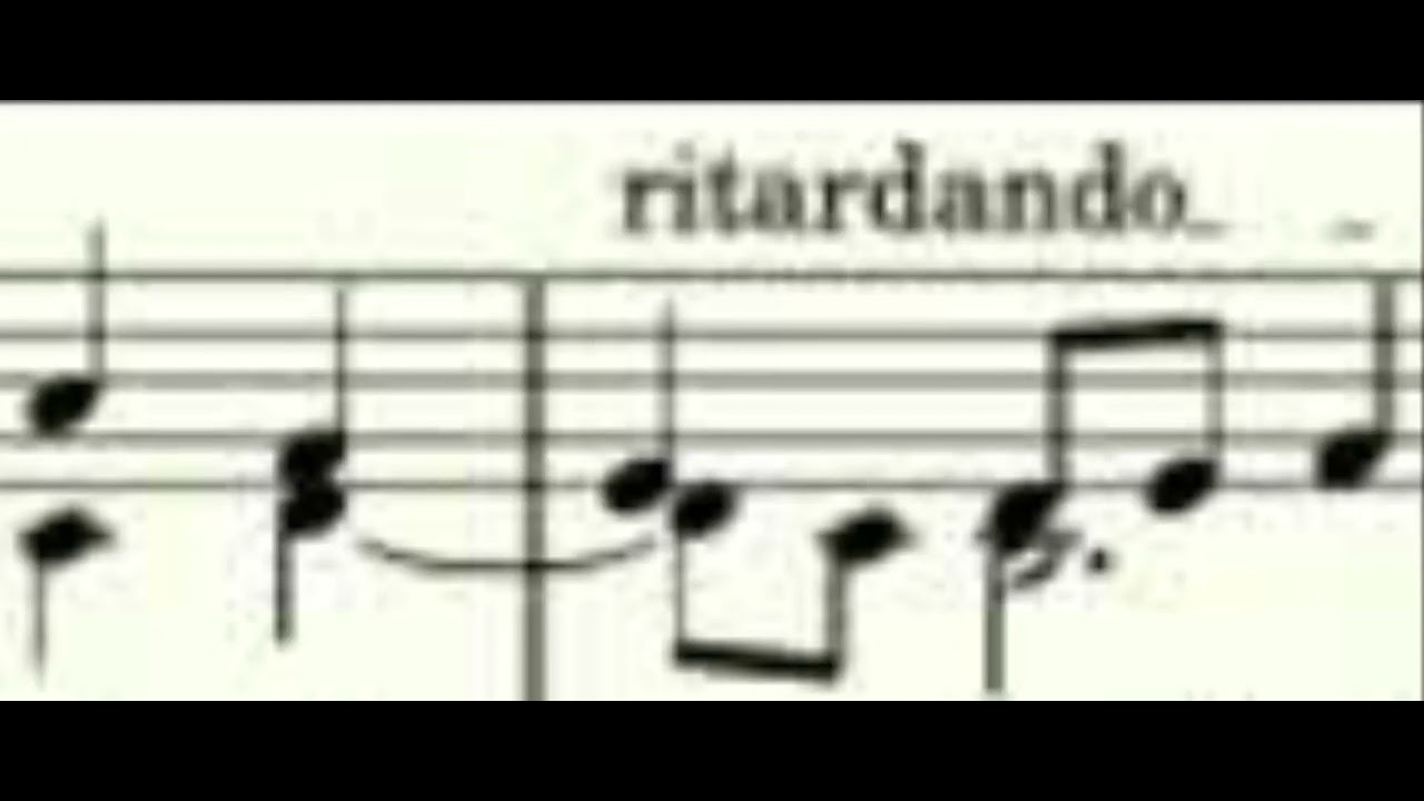 ritardando - YouTube