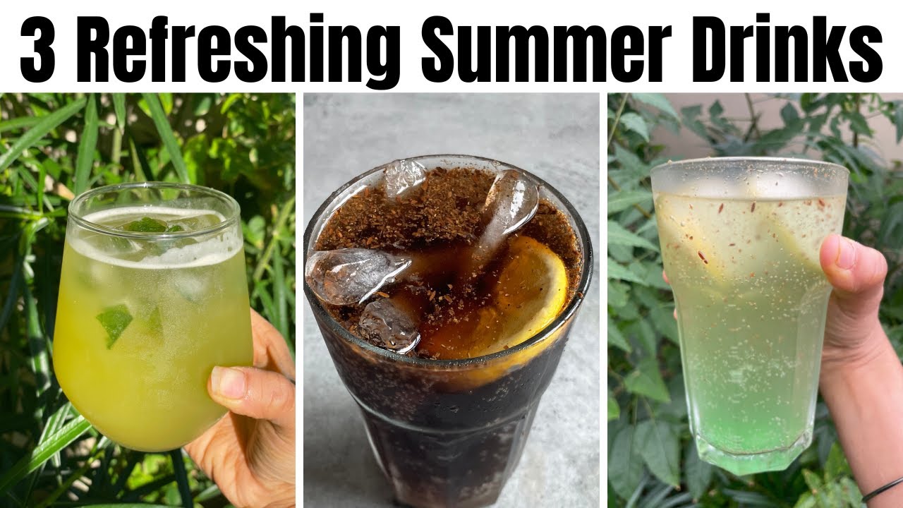Ultimate Summer Refreshment: Top 3 Refreshing Summer Drinks to Beat the ...
