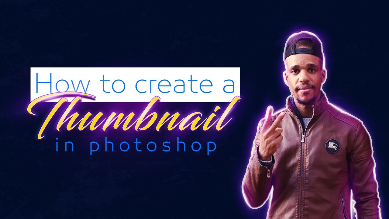 How to create a thumbnail in photoshop I Photoshop Tutorial I # ...