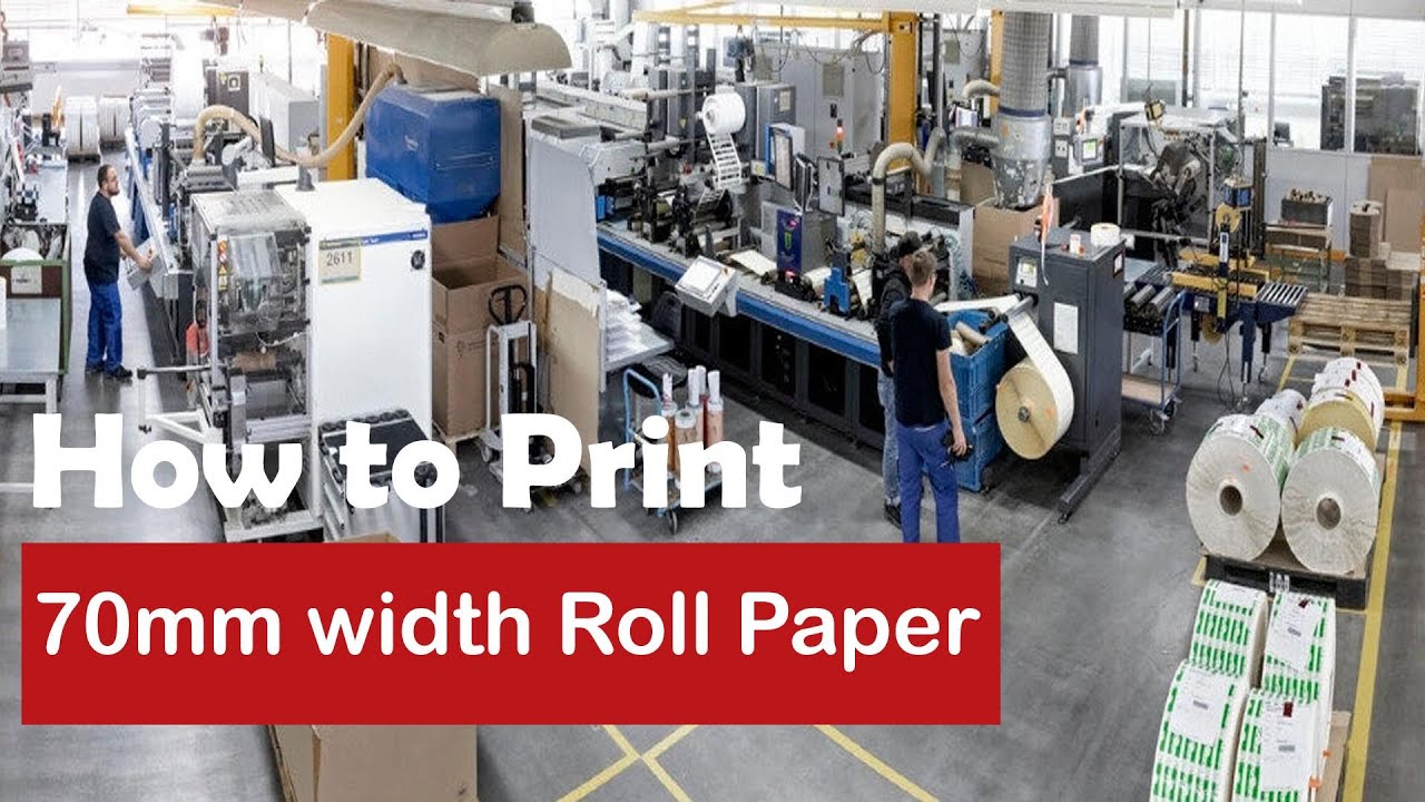 How to Make Roll Labels 70mm Width | SarsaPrint | Inkjet Roll Print ...