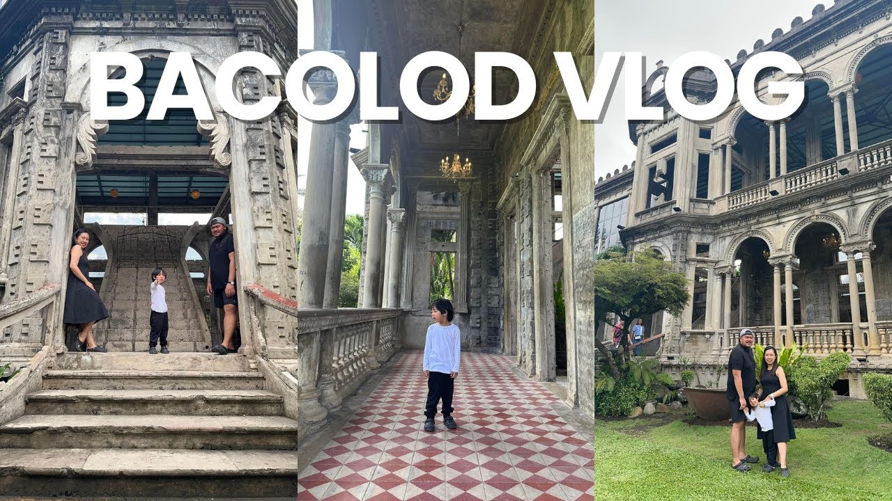 BACOLOD VLOG: Ferry from Iloilo to Bacolod, The Ruins, Famous Calea ...