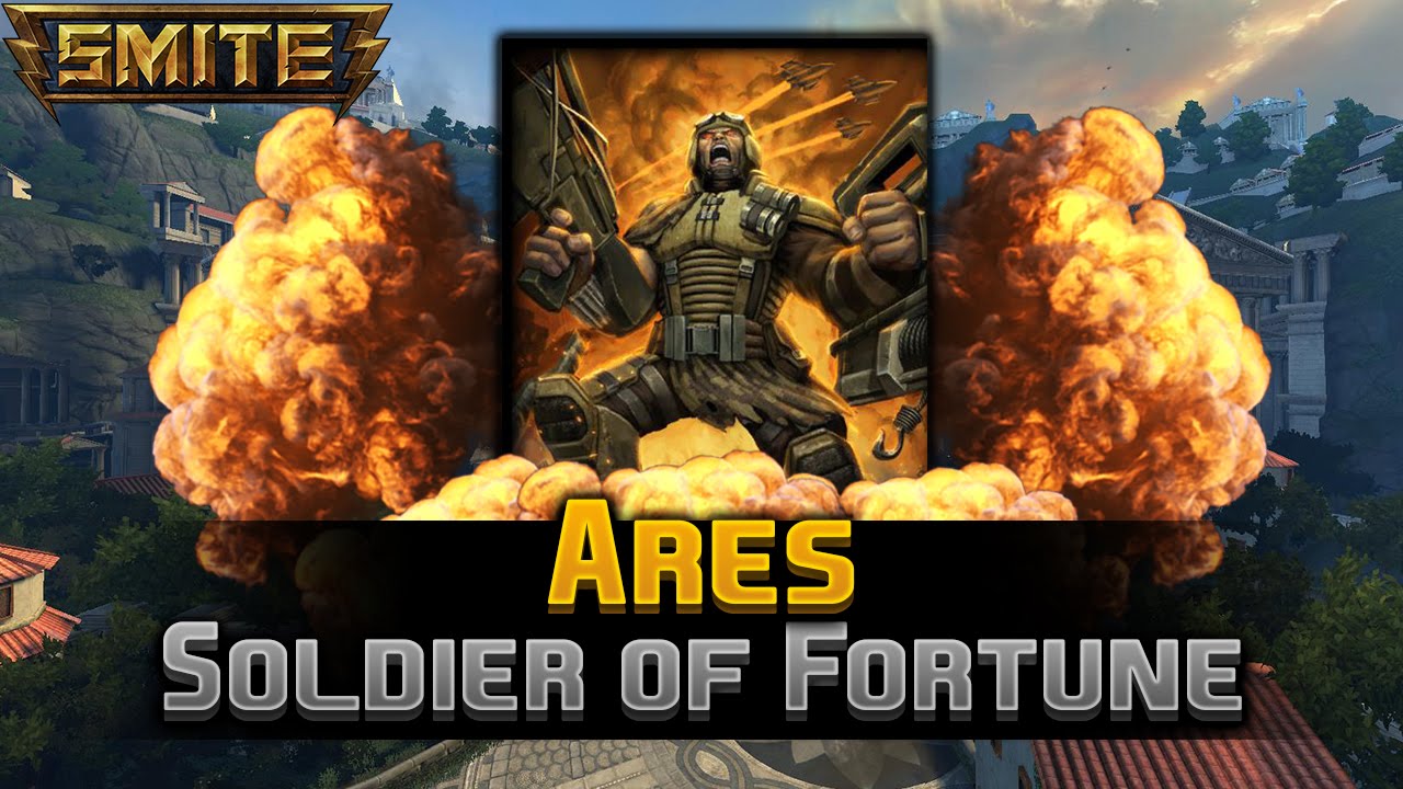 Smite Skin Show #23 Ares "Soldier of Fortune" - YouTube