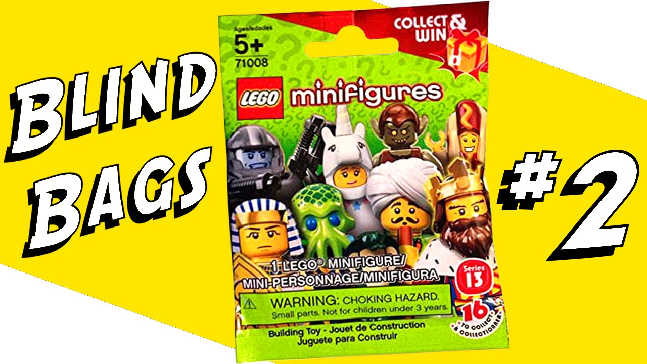 LEGO Minifigure Seires 13 Blind Bags Opening 2 - YouTube