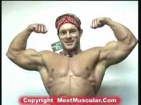 Bodybuilder Jeff Dwelle hits some poses - YouTube