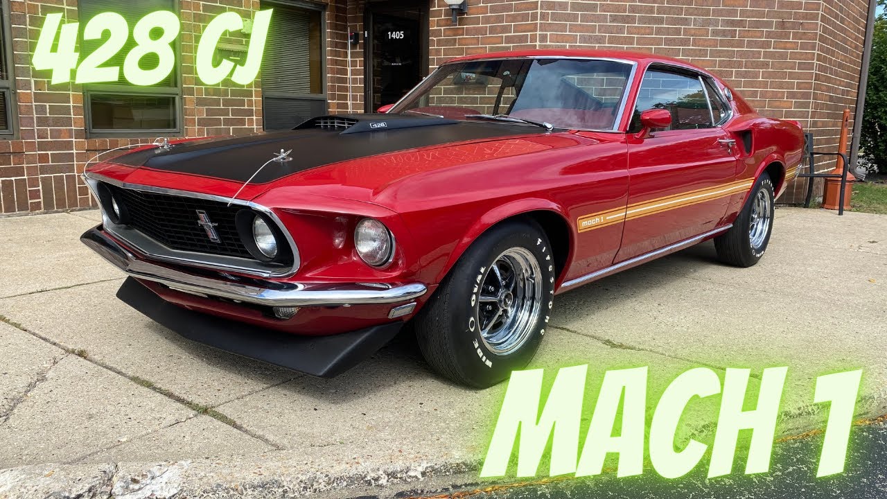 1969 Ford Mustang Mach 1 - 428 Cobra Jet - SOLD - YouTube