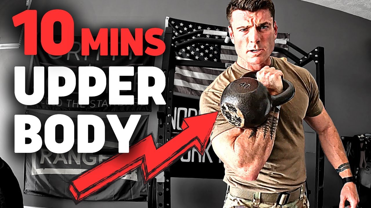 10-Minute KETTLEBELL Upper Body Workout | Follow Along Workout - YouTube