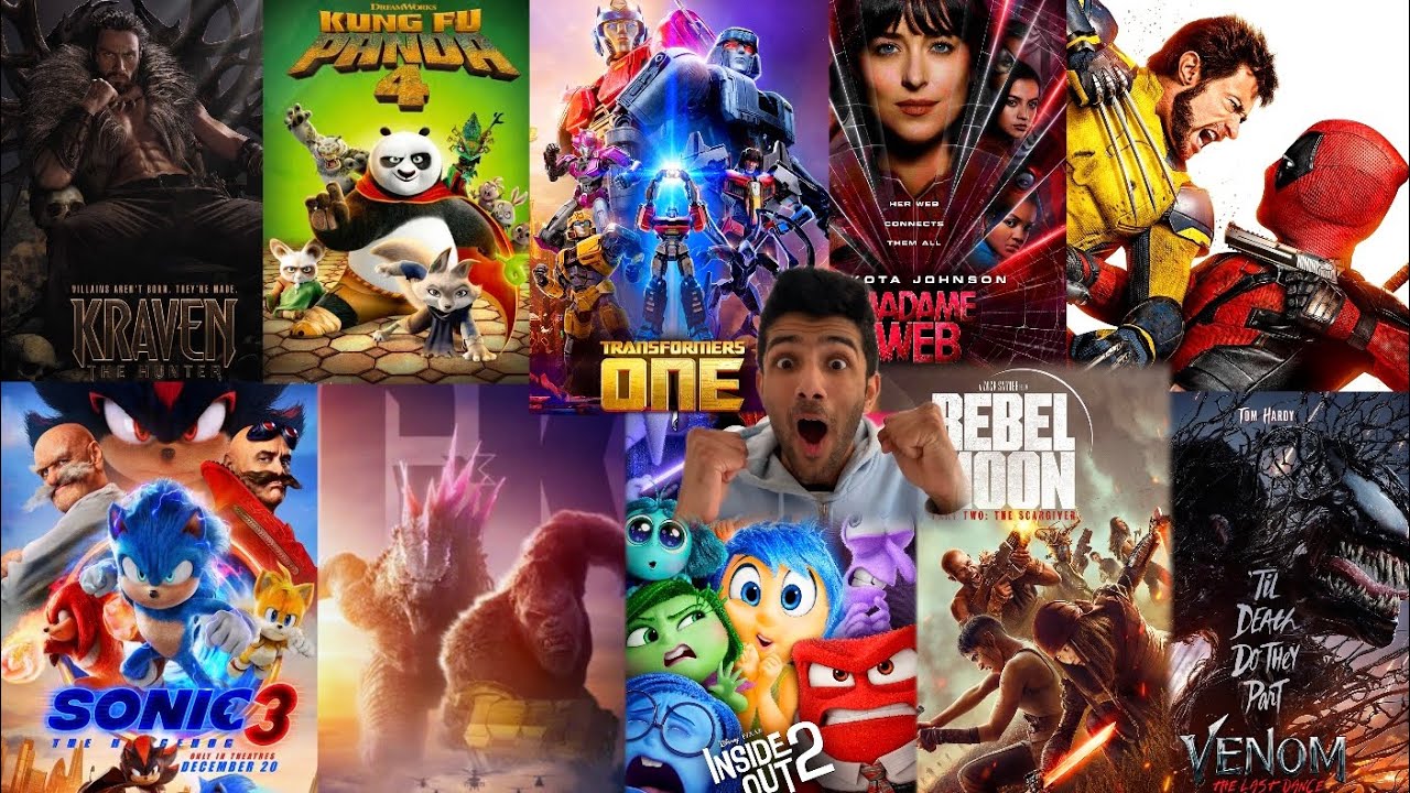 RANKING ALL 10 NEW FILMS I SAW IN THE CINEMA’S IN 2024! [140K SUBS ...