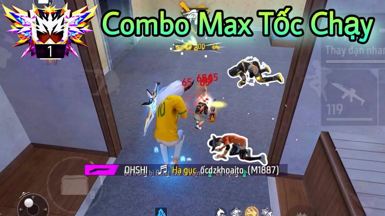 [Free Fire] OhShi Test Combo "Tốc Độ Di Chuyển" Như Hack Cầm Súng Chỉ ...