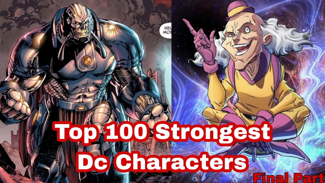 Top 100 Strongest Dc Characters | Final Part | #dc #top100 @mcuphases ...