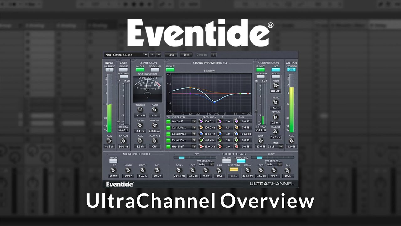 Eventide UltraChannel Overview - YouTube