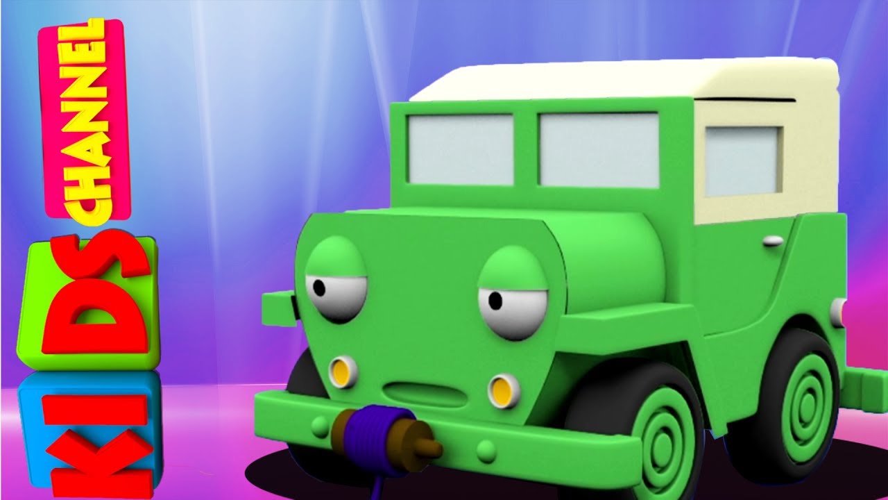 Kids channel | Jeep | 3D videos for children | street vehicles - YouTube