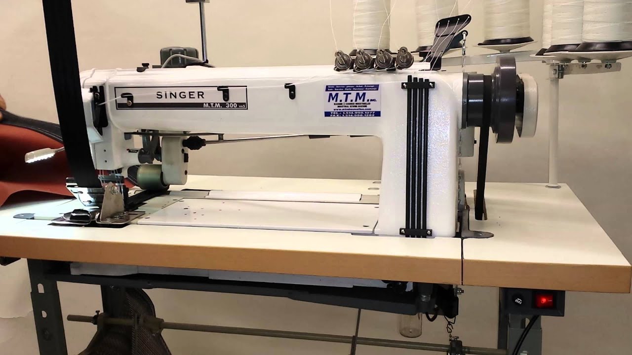 SINGER 320W Long arm chainstitch machine( Rebuilt) - YouTube