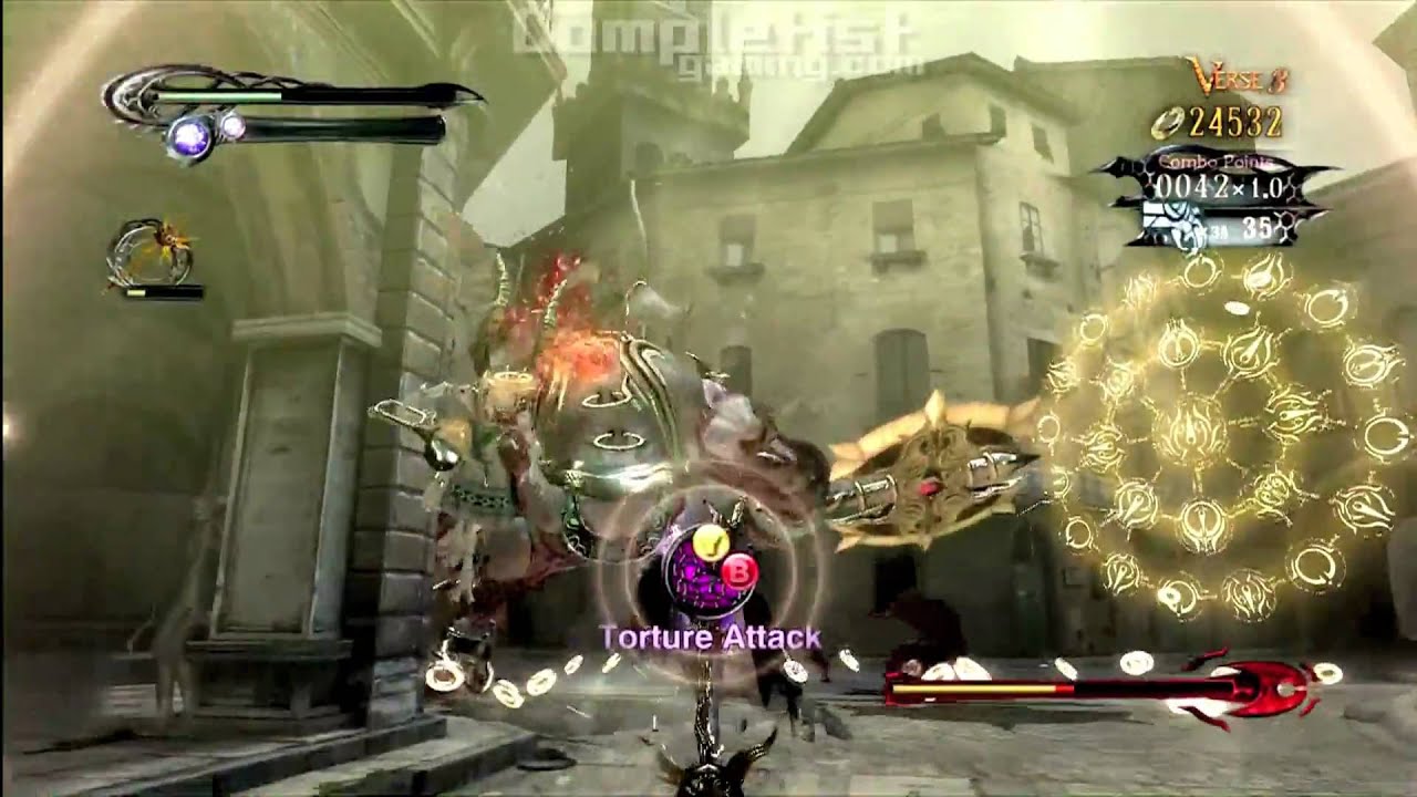 Bayonetta Walkthrough: Chapter 2 - Vigrid - Normal - Part 1 - YouTube