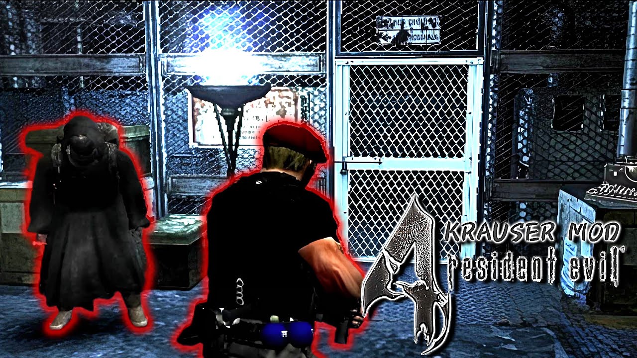 RESIDENT EVIL 4 (PS2) KRAUSER MOD #9 - YouTube