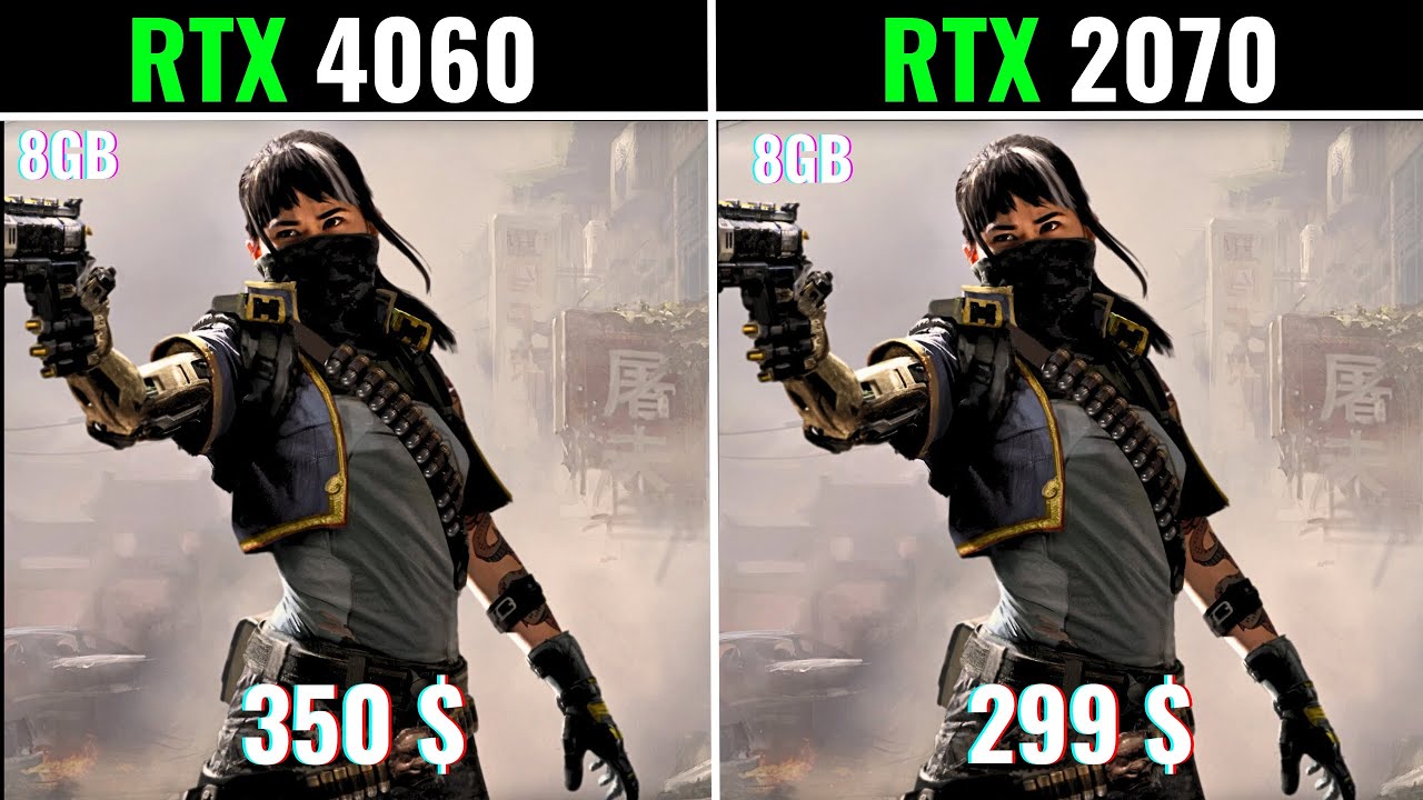 rtx 4060 vs rtx 2070 TEST IN 13 GAMES - YouTube