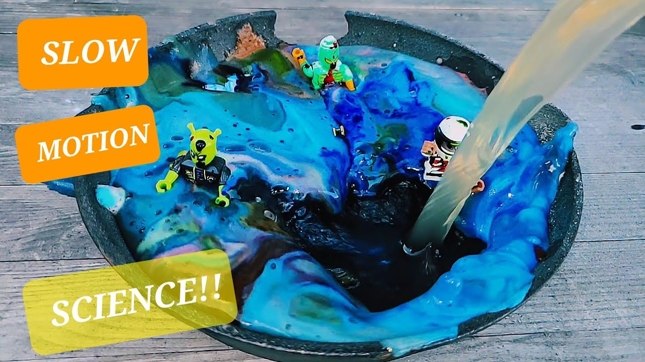 Colorful Science Experiments in Slow Motion! - YouTube