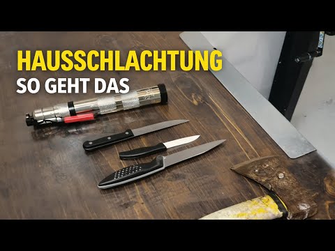 Hausschlachtung - So funktioniert Hausschlachtung auf dem Hof #hausschlachtung #schafe #schafhaltung