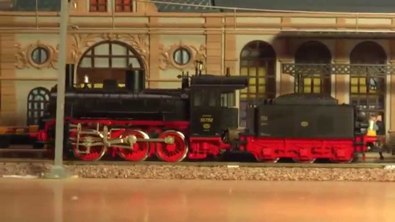 Baureihe 53 Fleischmann ( BR 53 7752 DRG ) 2/5 - YouTube