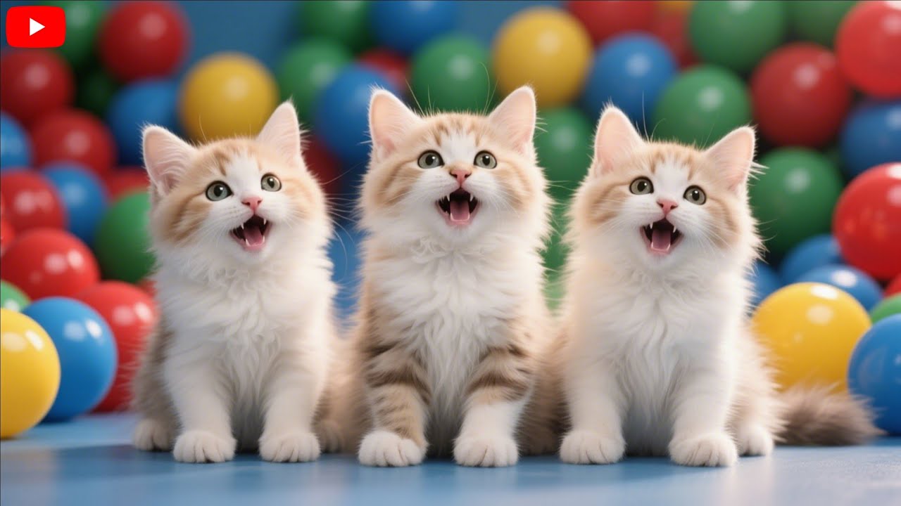 ANAK KUCING MEONG MEONG ‼️ AKSI LUCU KUCING MOLLIE YANG IMUT ...