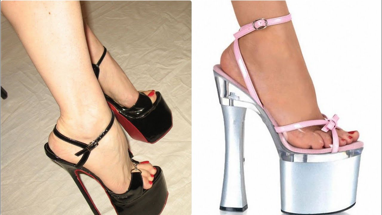 very beautiful and stylish collection of platform high heel sandals for ...
