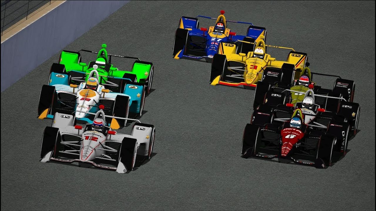 Can I Help Finish Painting The 2018 Indycar Carset? (IR-12 Mod Preview ...