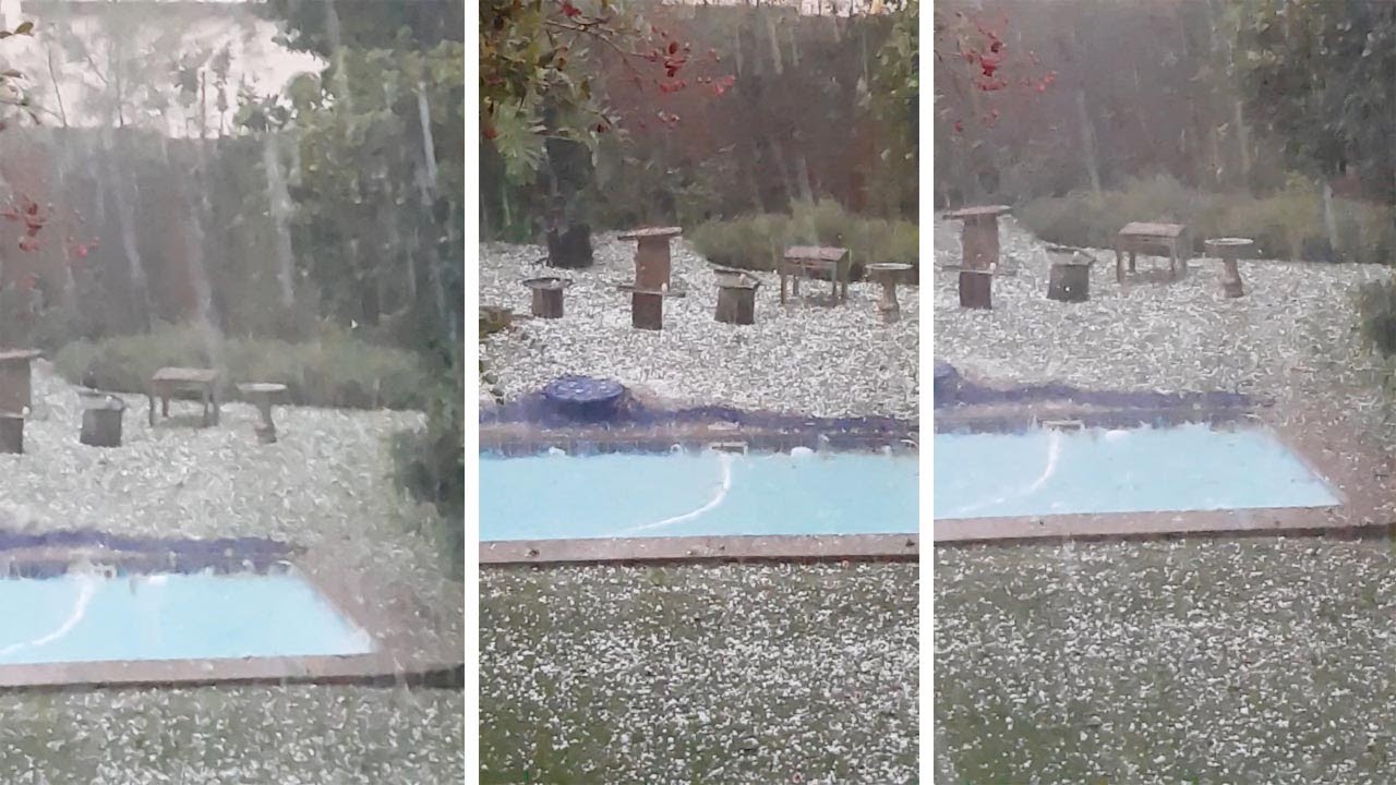 Shocking Hail Storm In South Africa - YouTube