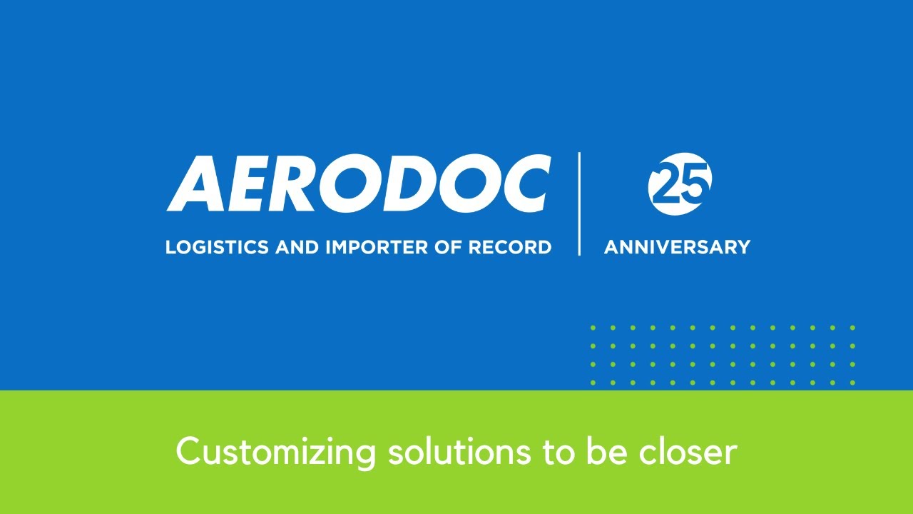 Aerodoc 25th. Anniversary in Global logistics: High-Tech Devices to ...